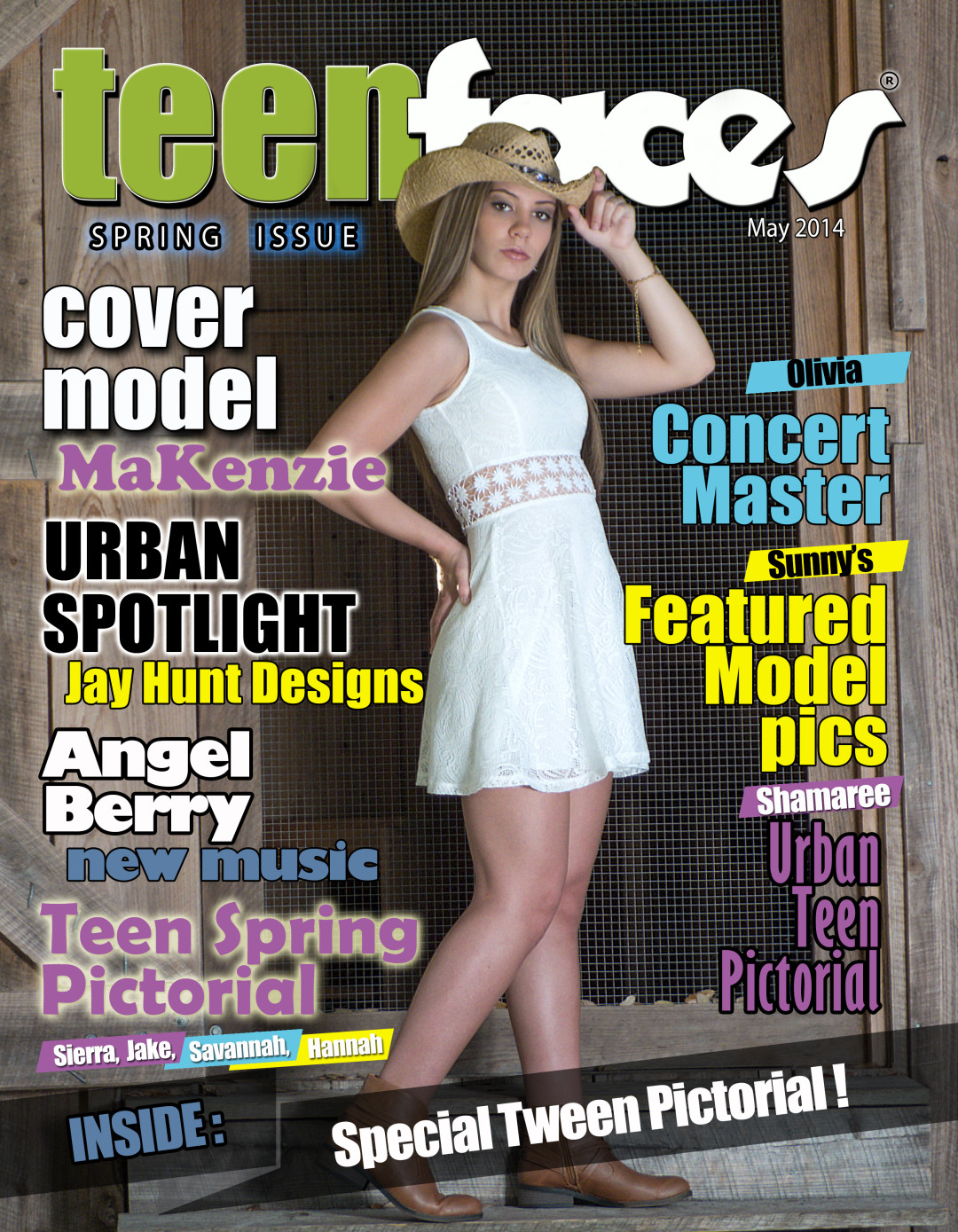 TeenFaces Magazine Spring 2014 | teen faces magazine by Edward M. Amos Jr.